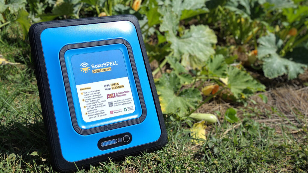 ASU SolarSPELL Initiative – Empowering learners globally